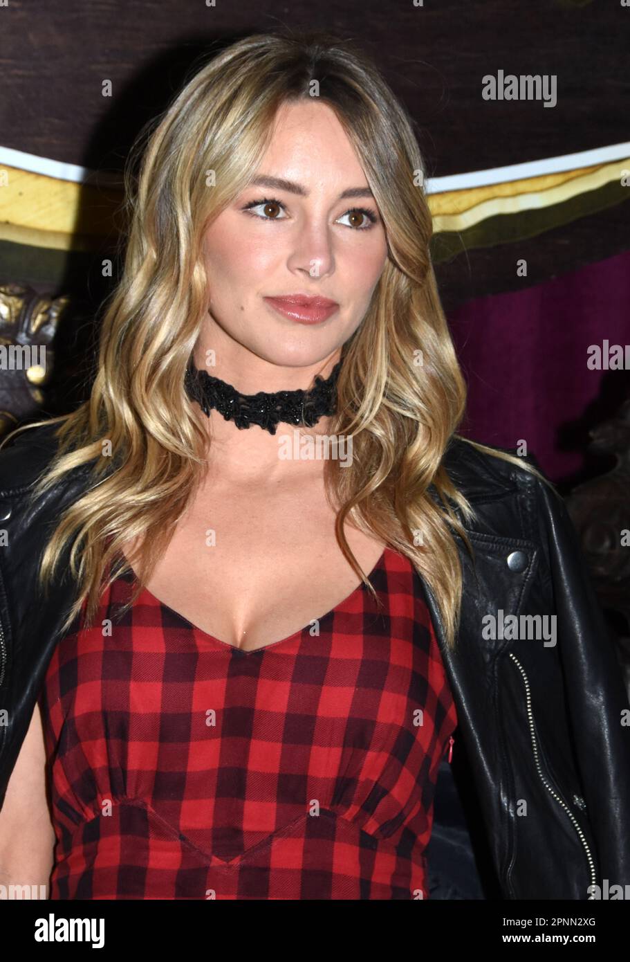 Los Angeles, California, USA 19th April 2023 Actress Hassie Harrison ...