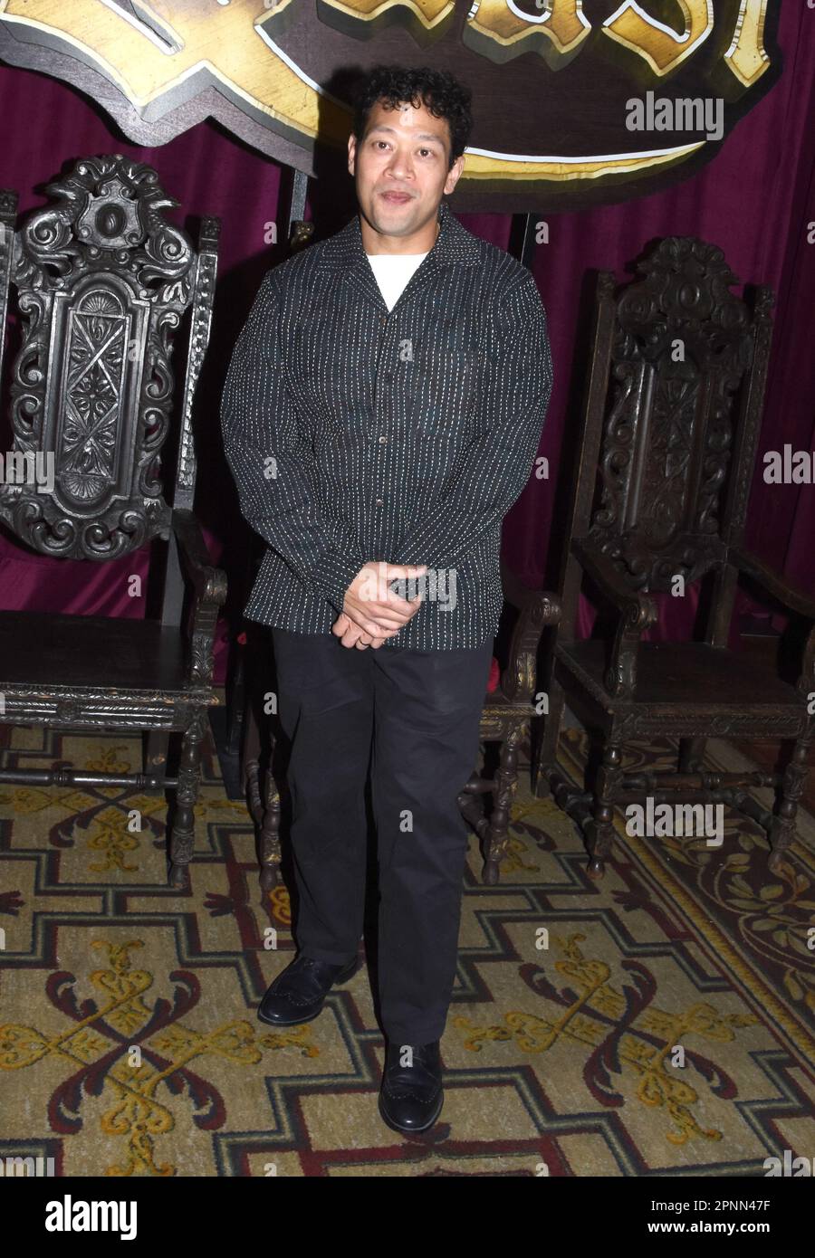 Los Angeles, California, USA 19th April 2023 Actor Eugene Cordero ...