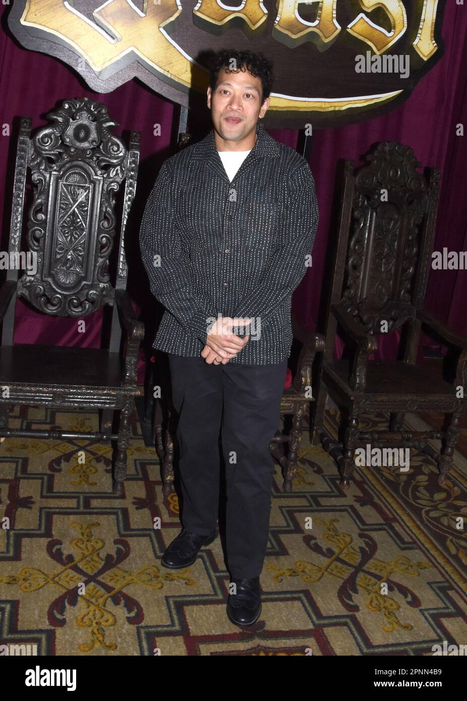 Los Angeles, California, USA 19th April 2023 Actor Eugene Cordero ...