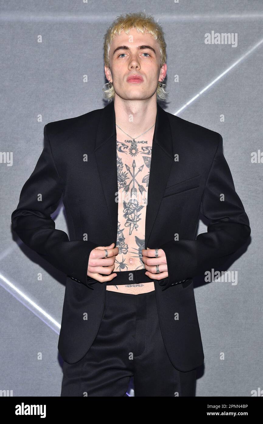 New York, USA. 19th Apr, 2023. Tanner Reese attends Mugler H&M Global ...
