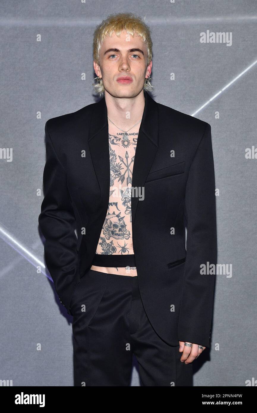 New York, USA. 19th Apr, 2023. Tanner Reese attends Mugler H&M Global ...