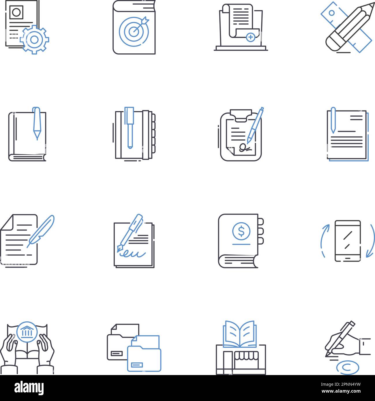 Enhanced schooling line icons collection. Personalized, Advanced ... Enhanced schooling line icons collection. Personalized, Advanced ...