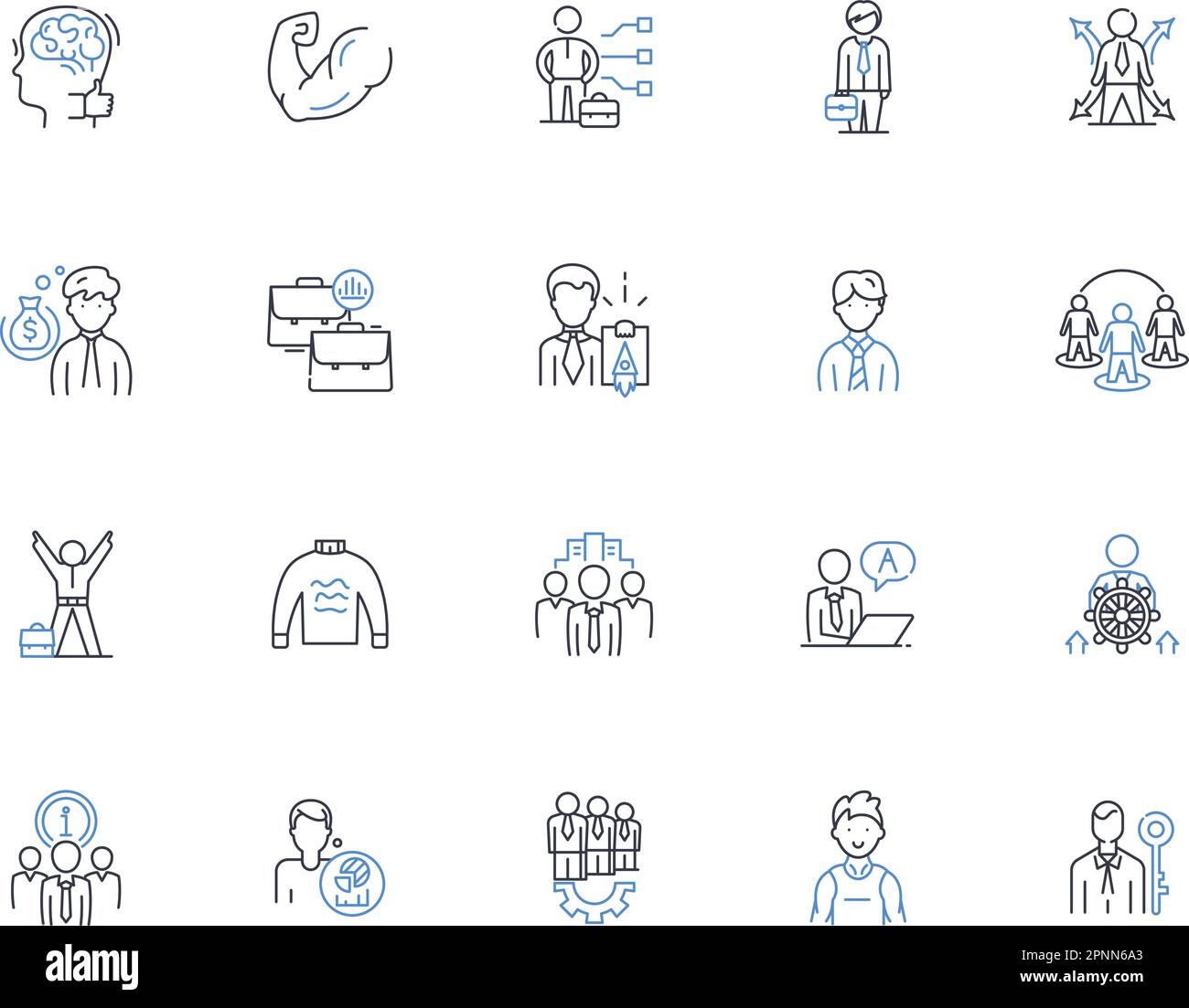 Workplace culture line icons collection. Collaboration, Diversity ...
