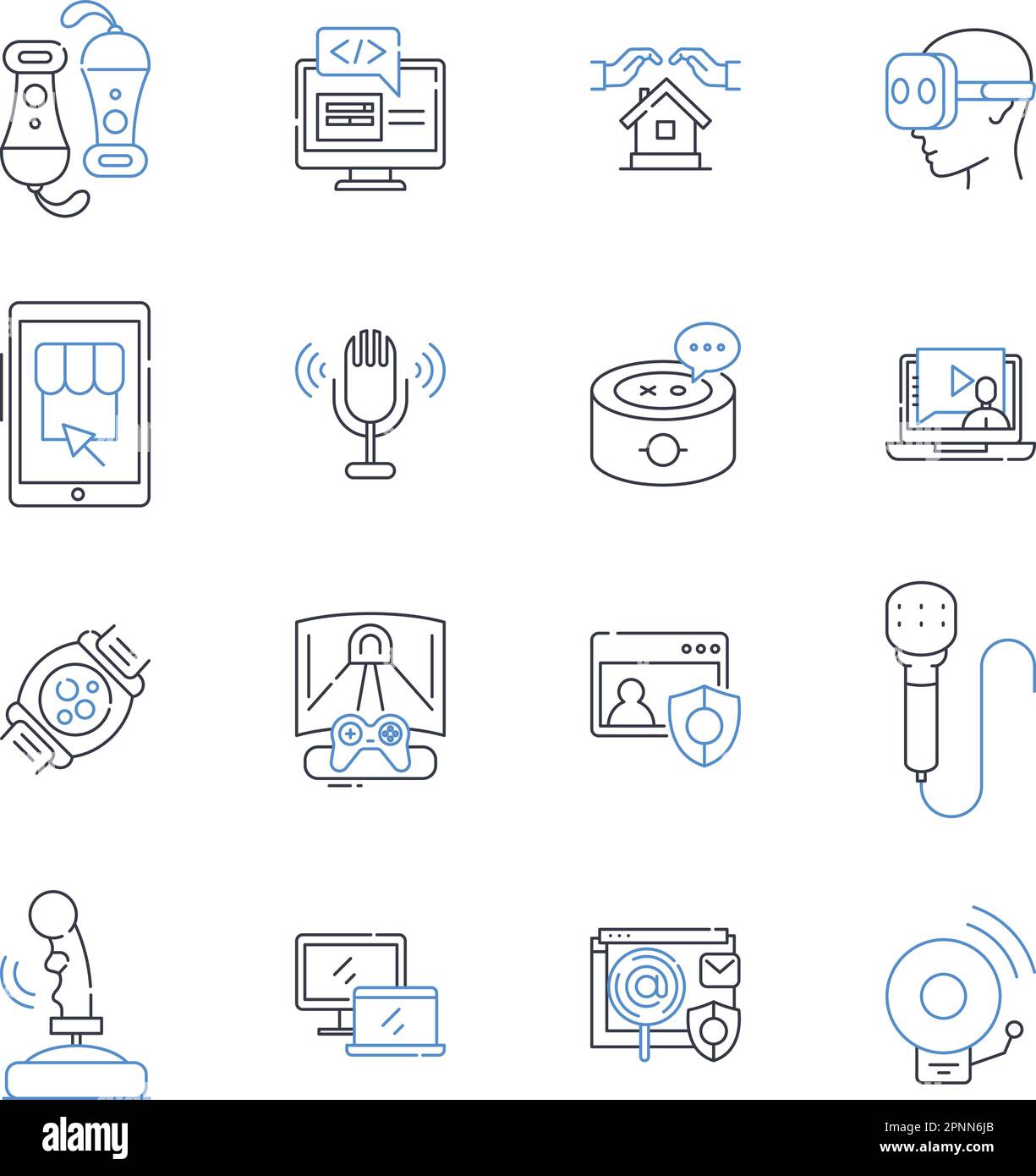 Electrical engineering line icons collection. Circuits, Transformers ... Electrical engineering line icons collection. Circuits, Transformers ...