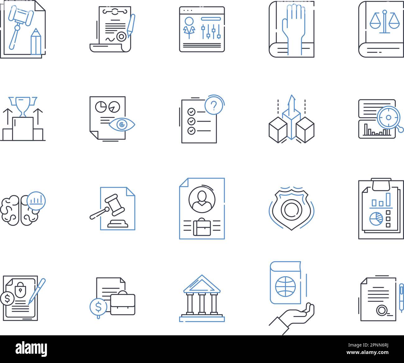 Educational management line icons collection. Leadership, Curriculum ... Educational management line icons collection. Leadership, Curriculum ...