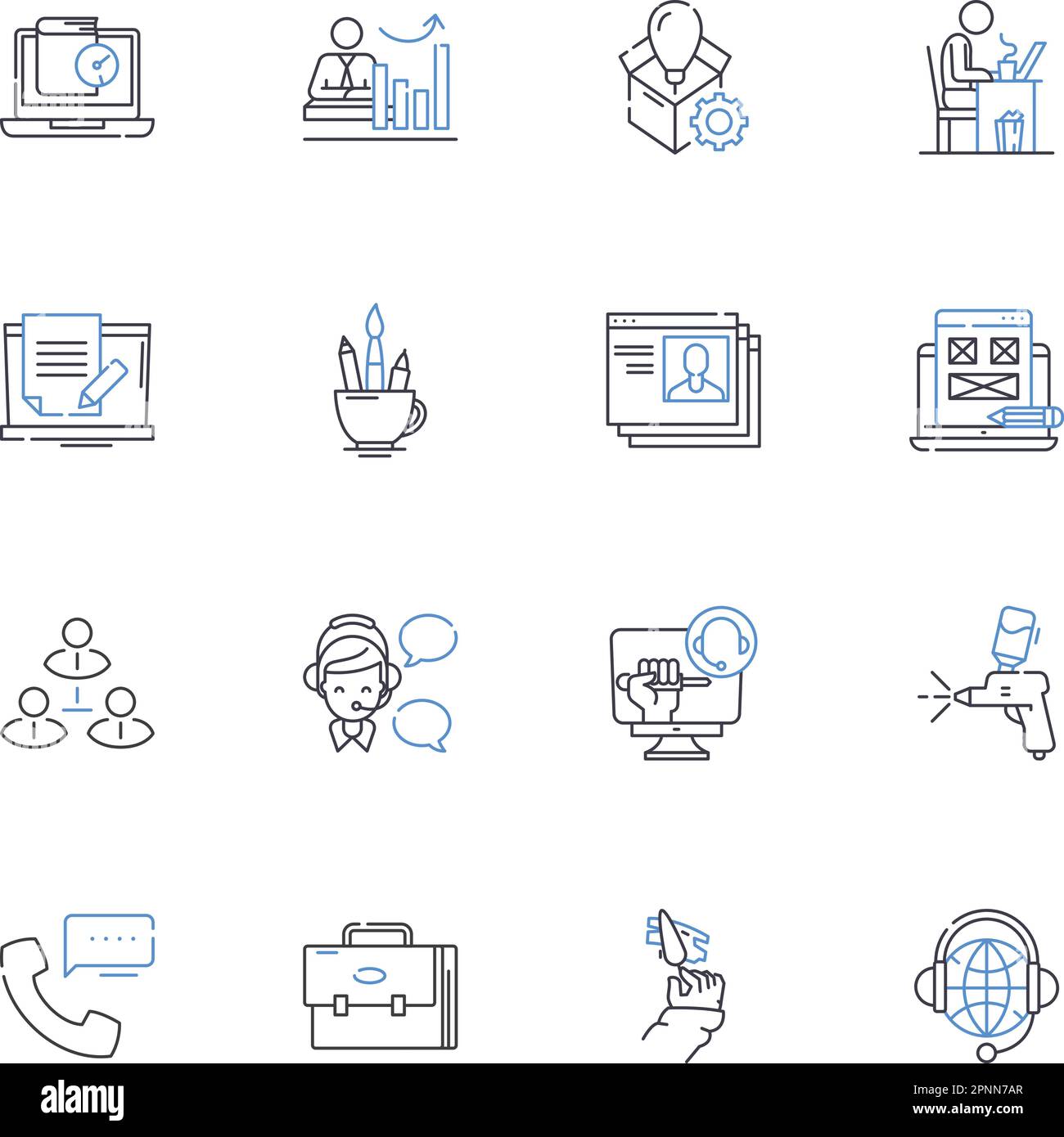 Webinar series line icons collection. Education, Training, Presentation ... Webinar series line icons collection. Education, Training, Presentation ...