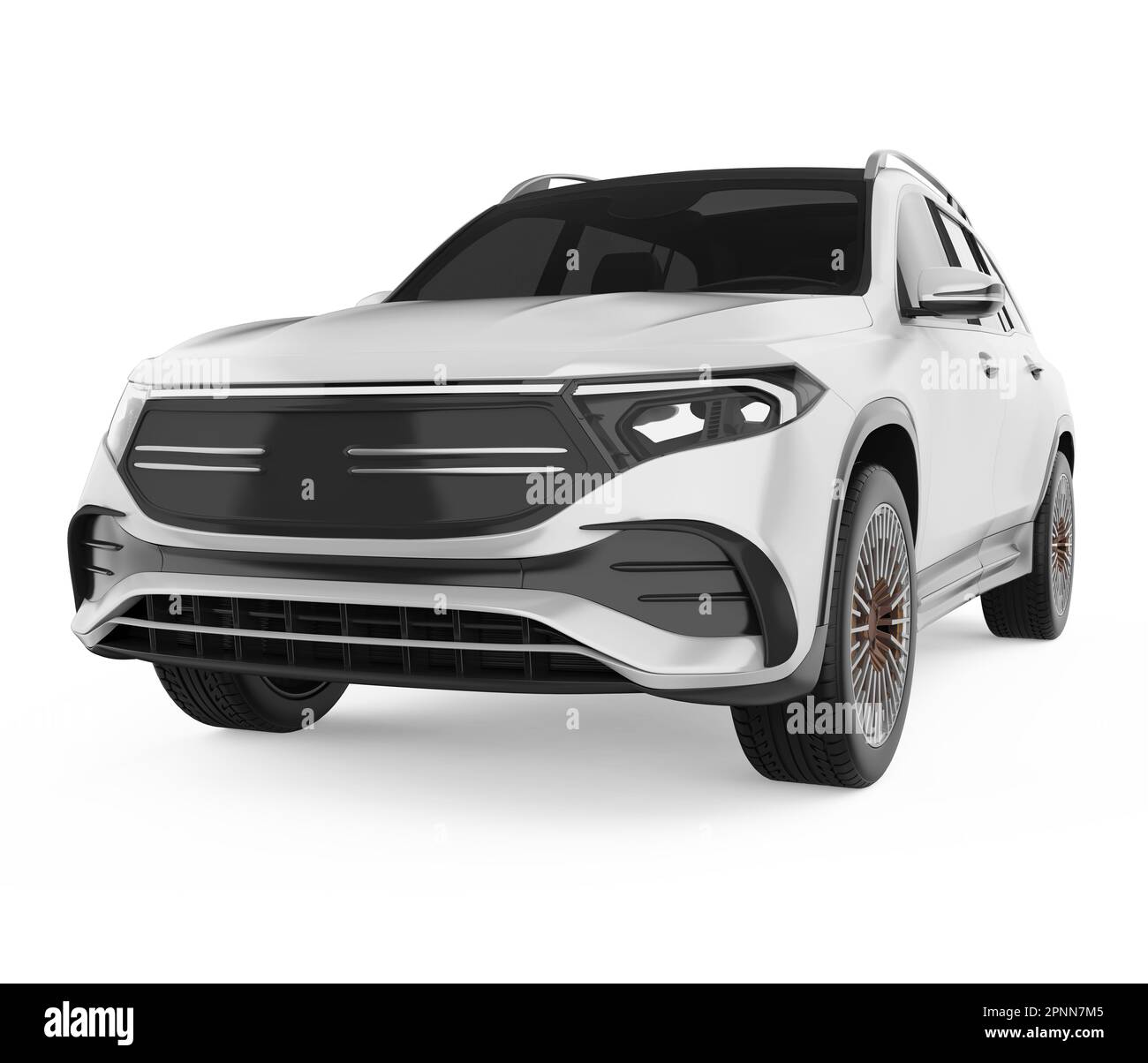 SUV Car Isolated Stock Photo - Alamy