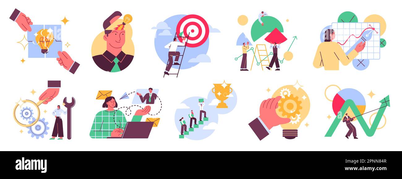 Different raise Stock Vector Images - Alamy