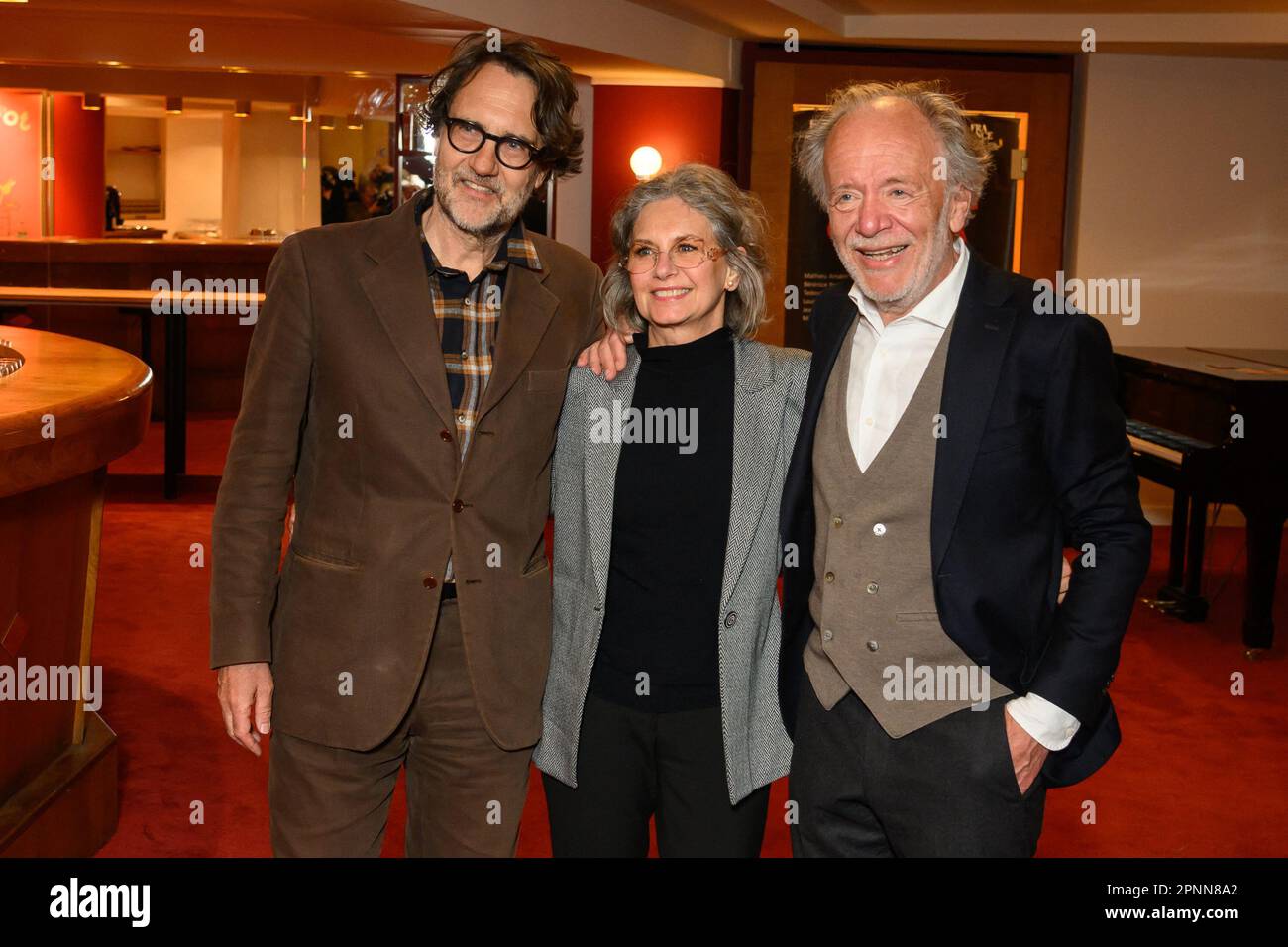 Paris, France. 19th Apr, 2023. Francesco Ranieri Martinotti and Enrico ...