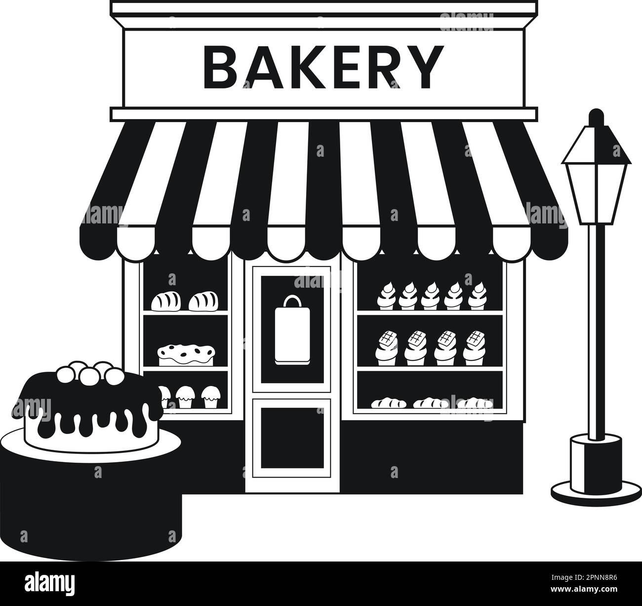 Inside cake Stock Vector Images - Alamy