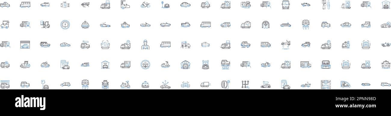 Boats line icons collection. Marina, Paddle, Sailing, Buoy, Cruise ...