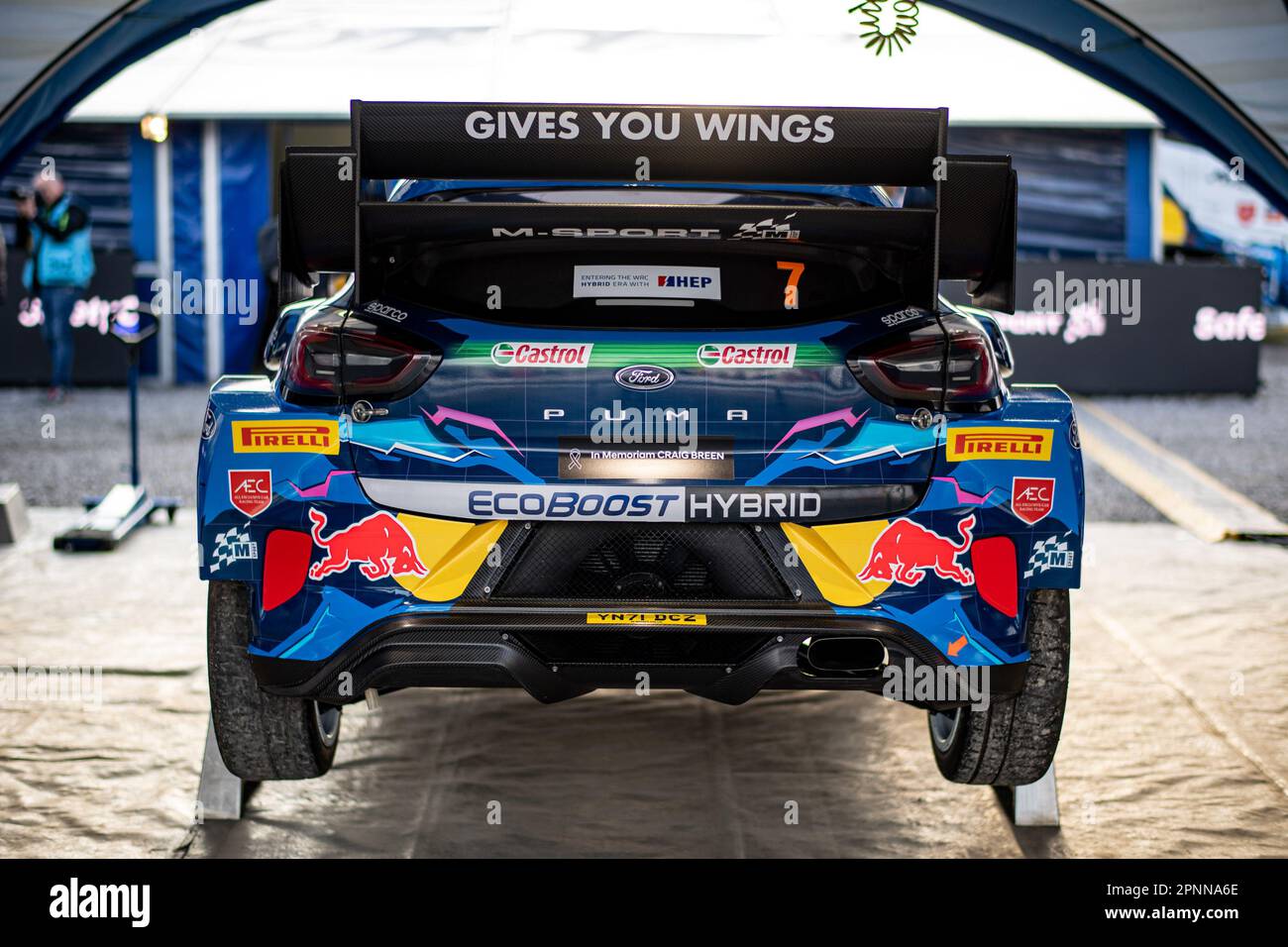 Croatia, Croatia. 20th Apr, 2023. Service Park, M-SPORT FORD WORLD ...