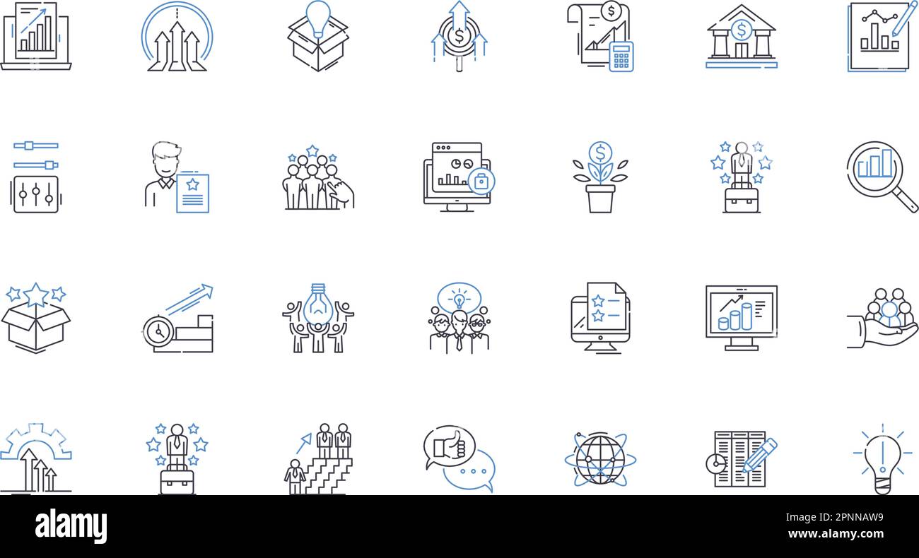 Swiftness line icons collection. Agility, Velocity, Promptness ...