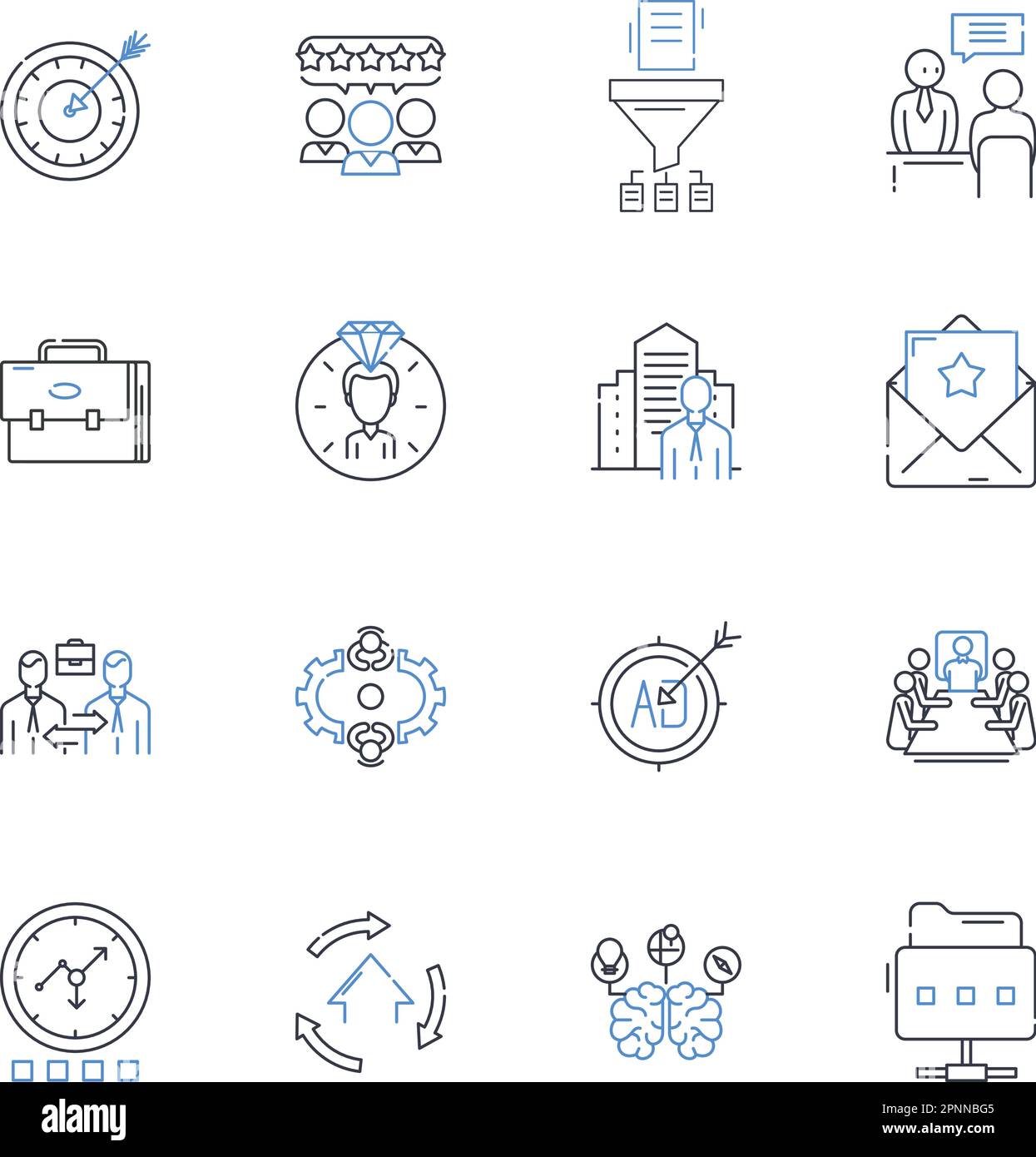 Enterprise Progress line icons collection. Growth, Innovation ... Enterprise Progress line icons collection. Growth, Innovation ...