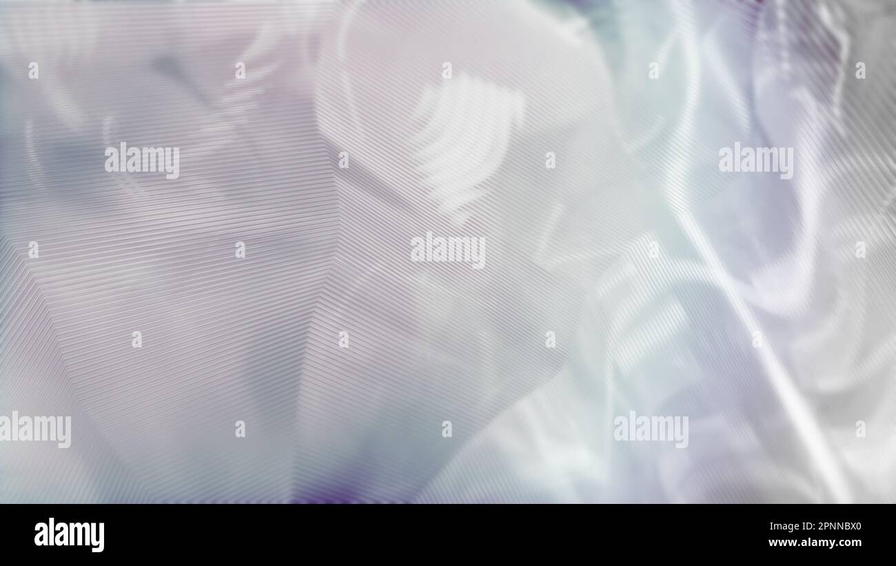 Bright white background of reflective lines - hi-tech digital art ...