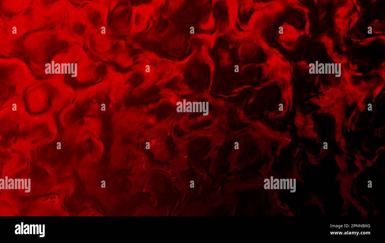 scary rough red - yellow infernal organic contour texture - abstract 3D ...