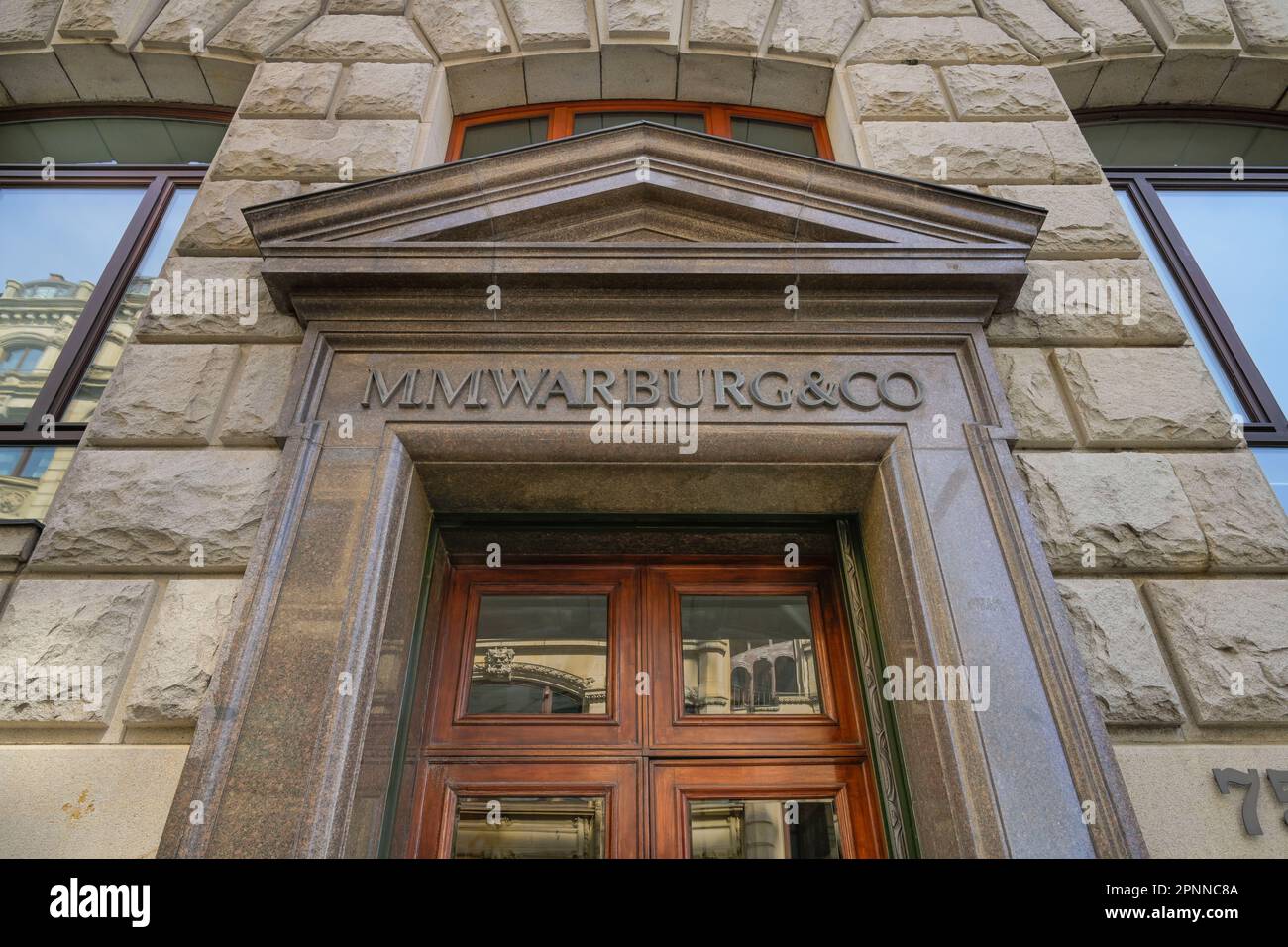 Warburg Bank, Ferdinandstraße, Alstertor, Hamburg, Deutschland Stock ...