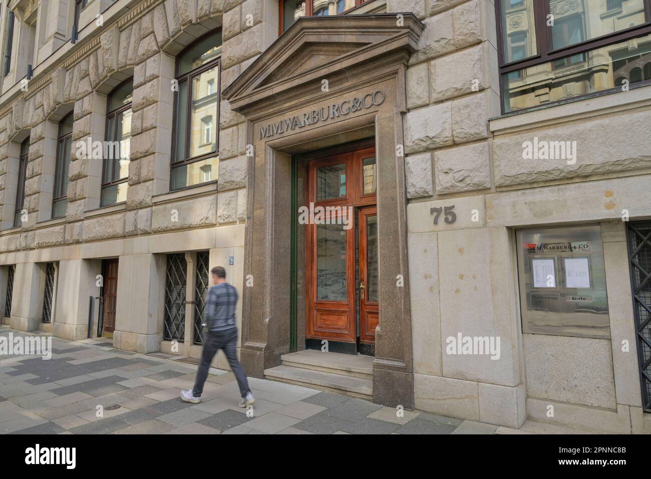 Warburg Bank, Ferdinandstraße, Alstertor, Hamburg, Deutschland Stock ...