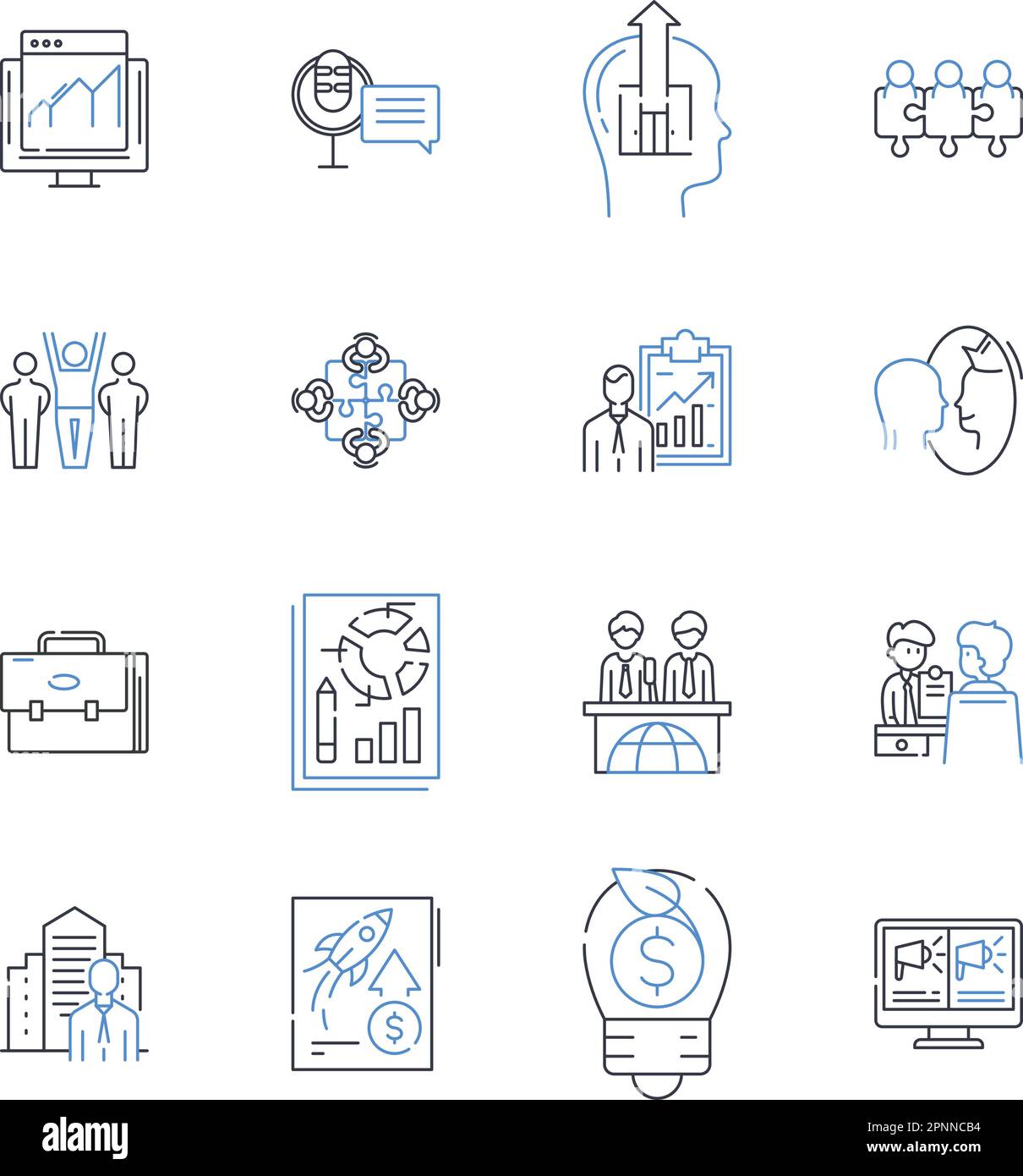 ROI monitoring line icons collection. Performance, Analysis, Metrics ... ROI monitoring line icons collection. Performance, Analysis, Metrics ...