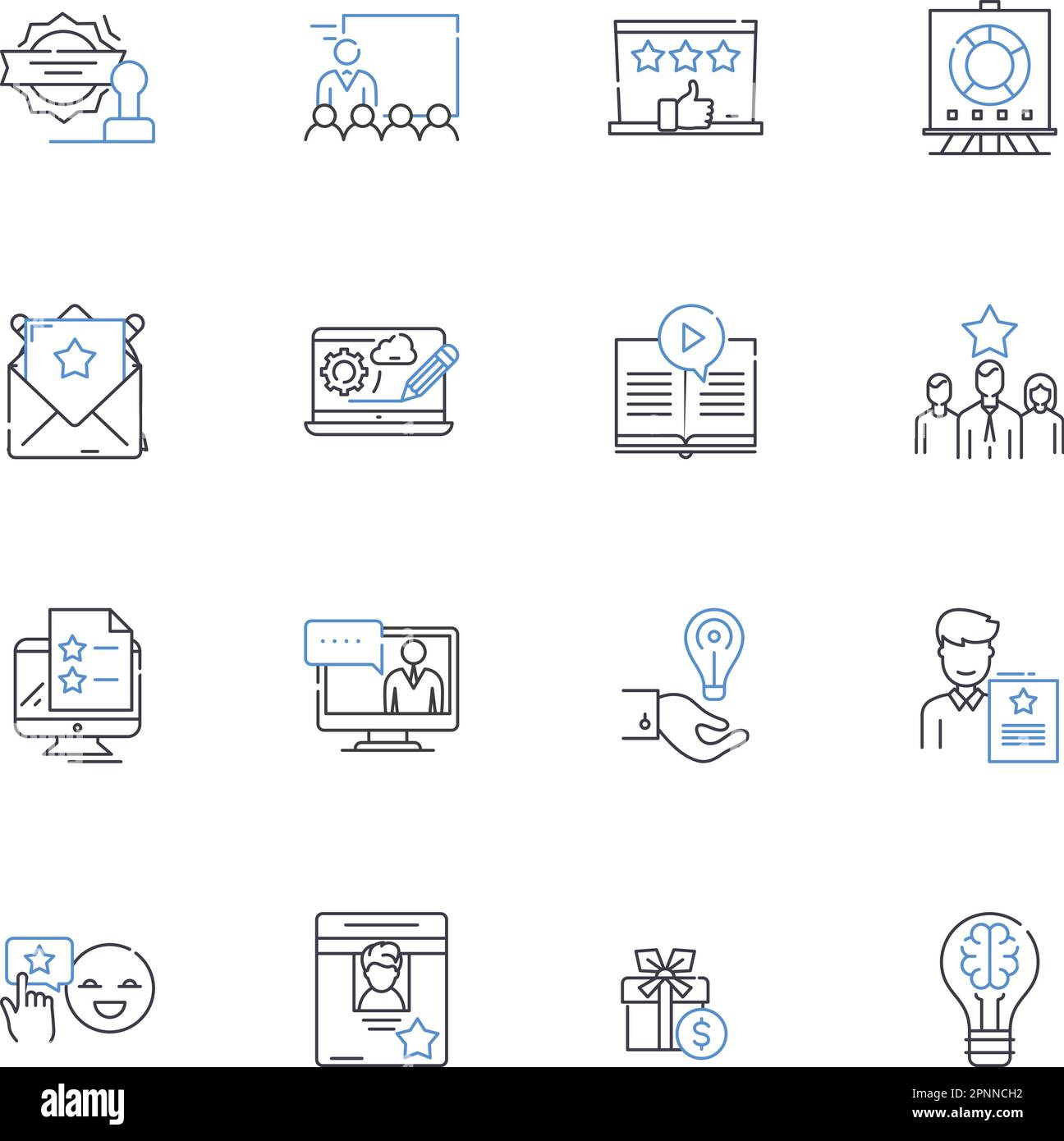 Loyalty concept line icons collection. Devotion, Fidelity, Allegiance ... Loyalty concept line icons collection. Devotion, Fidelity, Allegiance ...