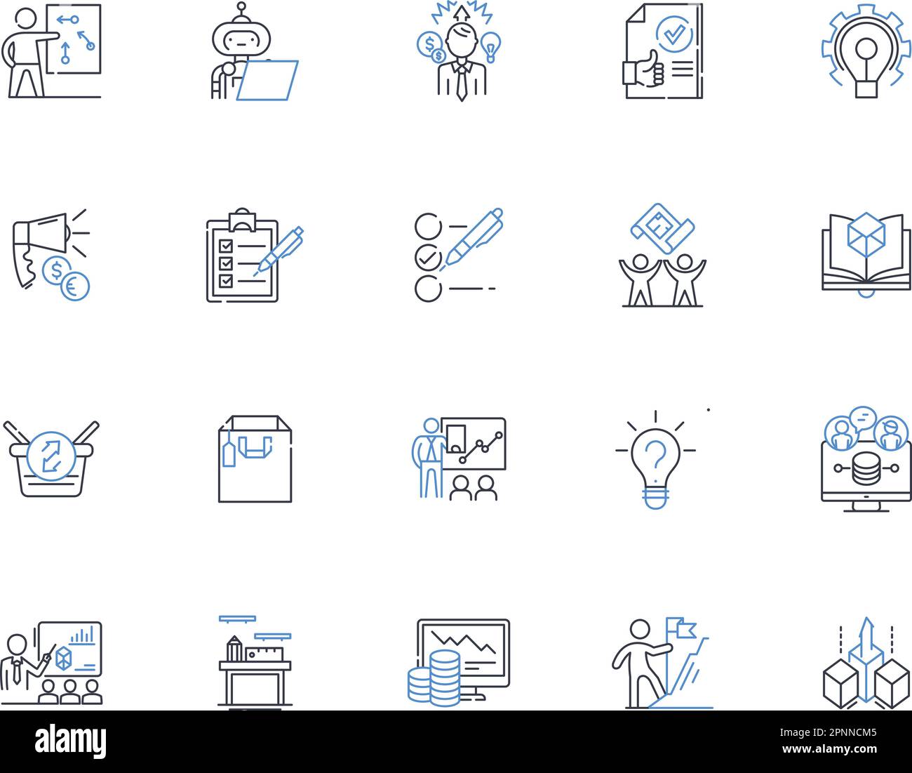 Organizational development line icons collection. Strategy, Culture ... Organizational development line icons collection. Strategy, Culture ...