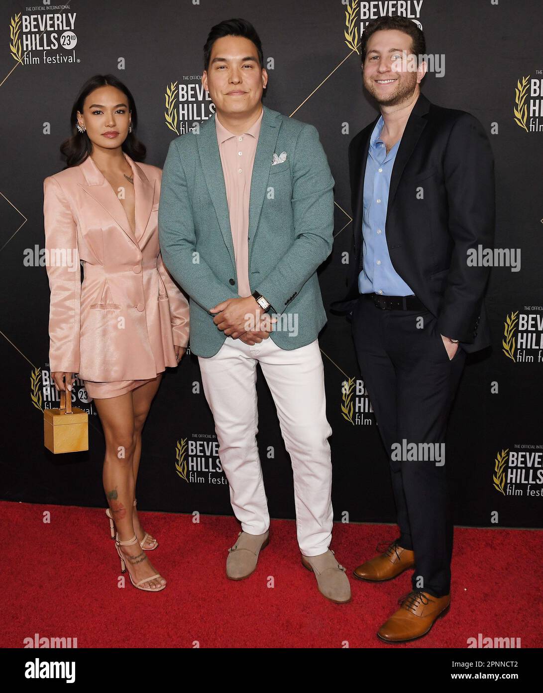 Los Angeles, USA. 19th Apr, 2023. (L-R) Actress Samantha Richelle ...