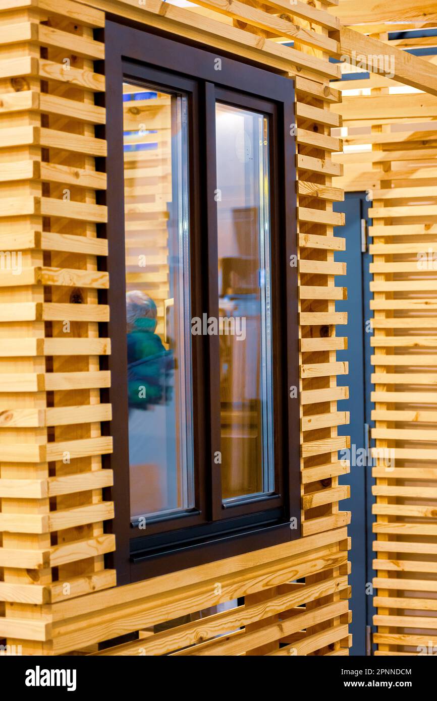 Big window frame texture hi-res stock photography and images - Alamy