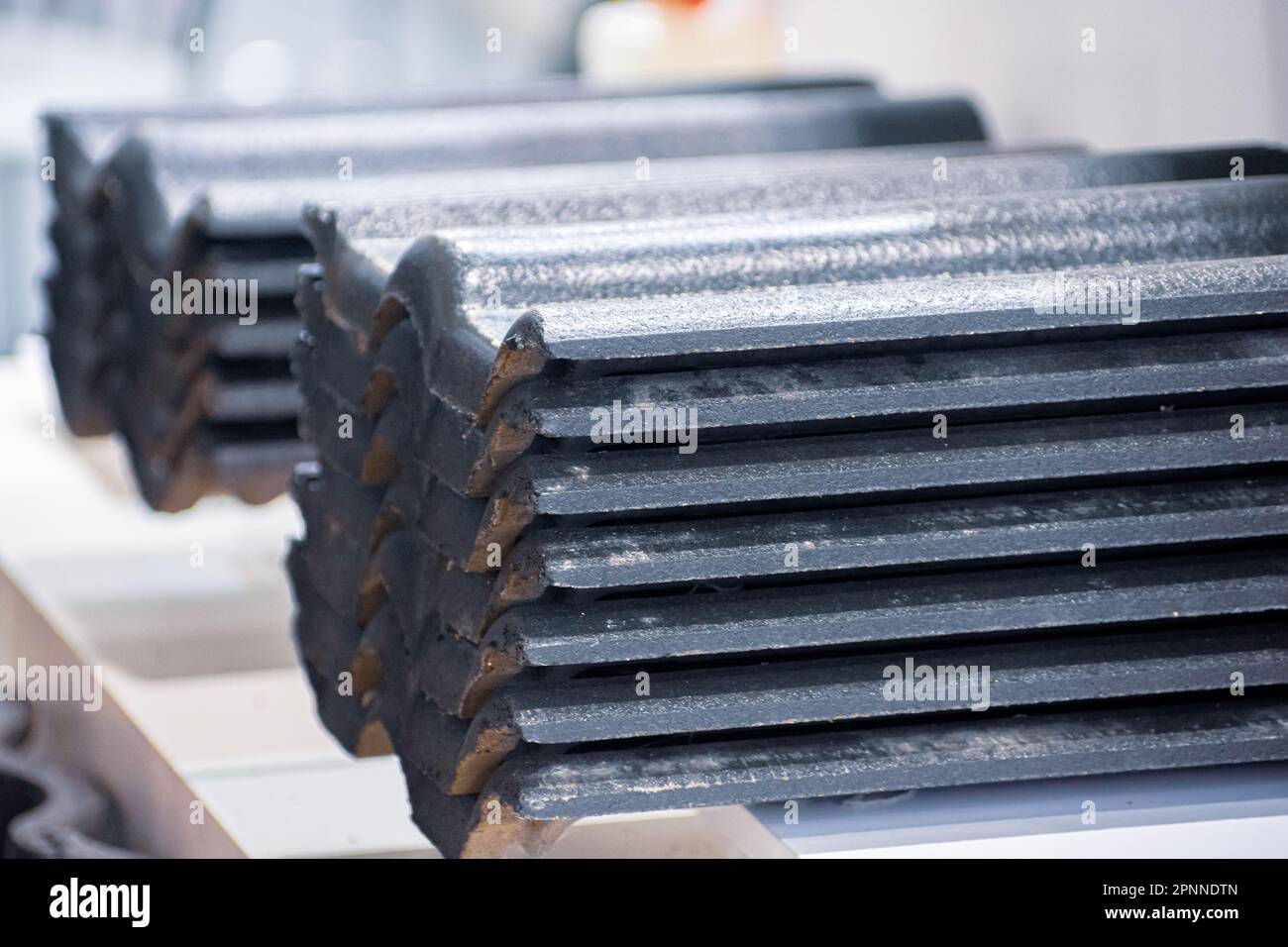Stack of natural ceramic tiles Stock Photo - Alamy