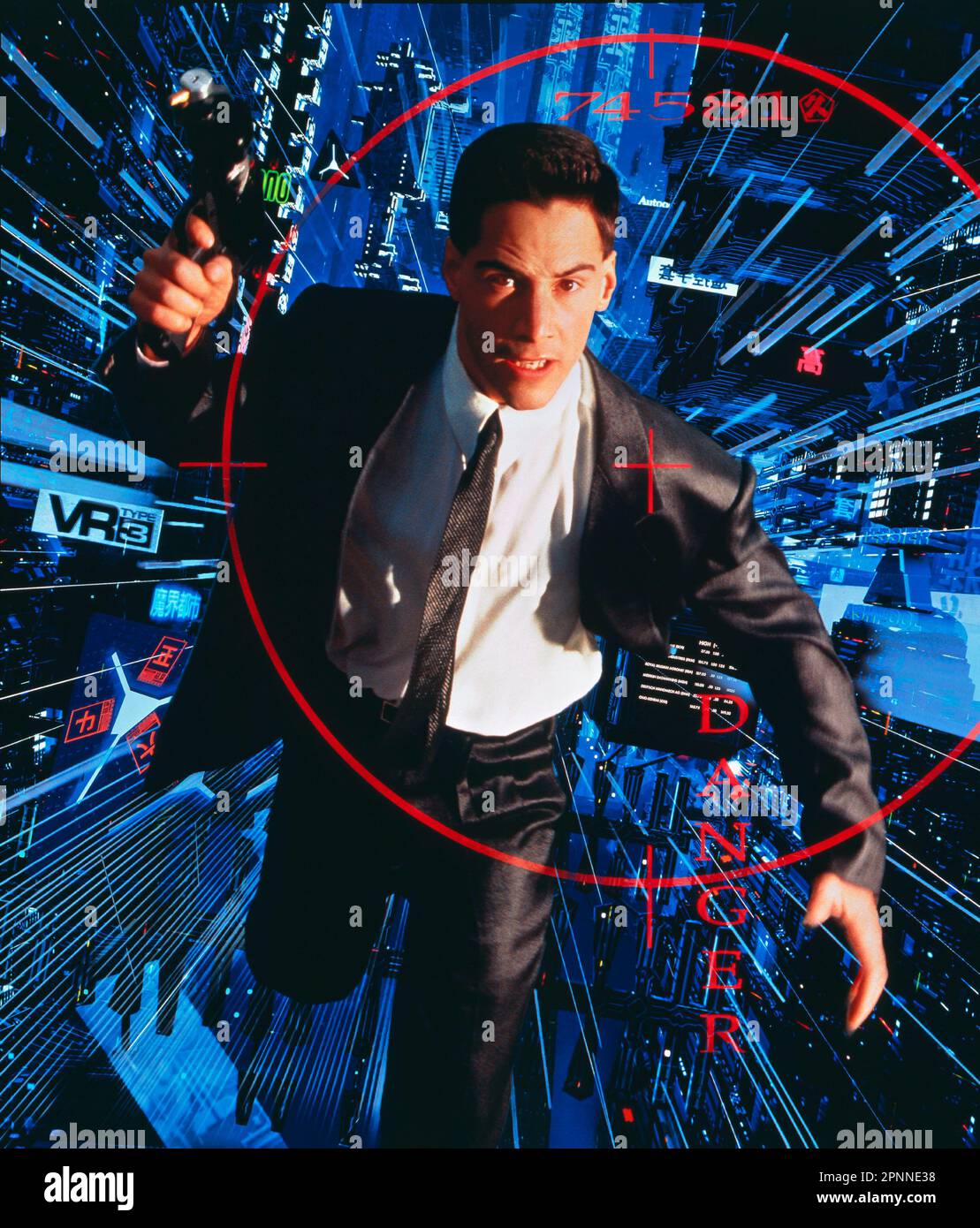 KEANU REEVES in JOHNNY MNEMONIC (1995), directed by ROBERT LONGO ...