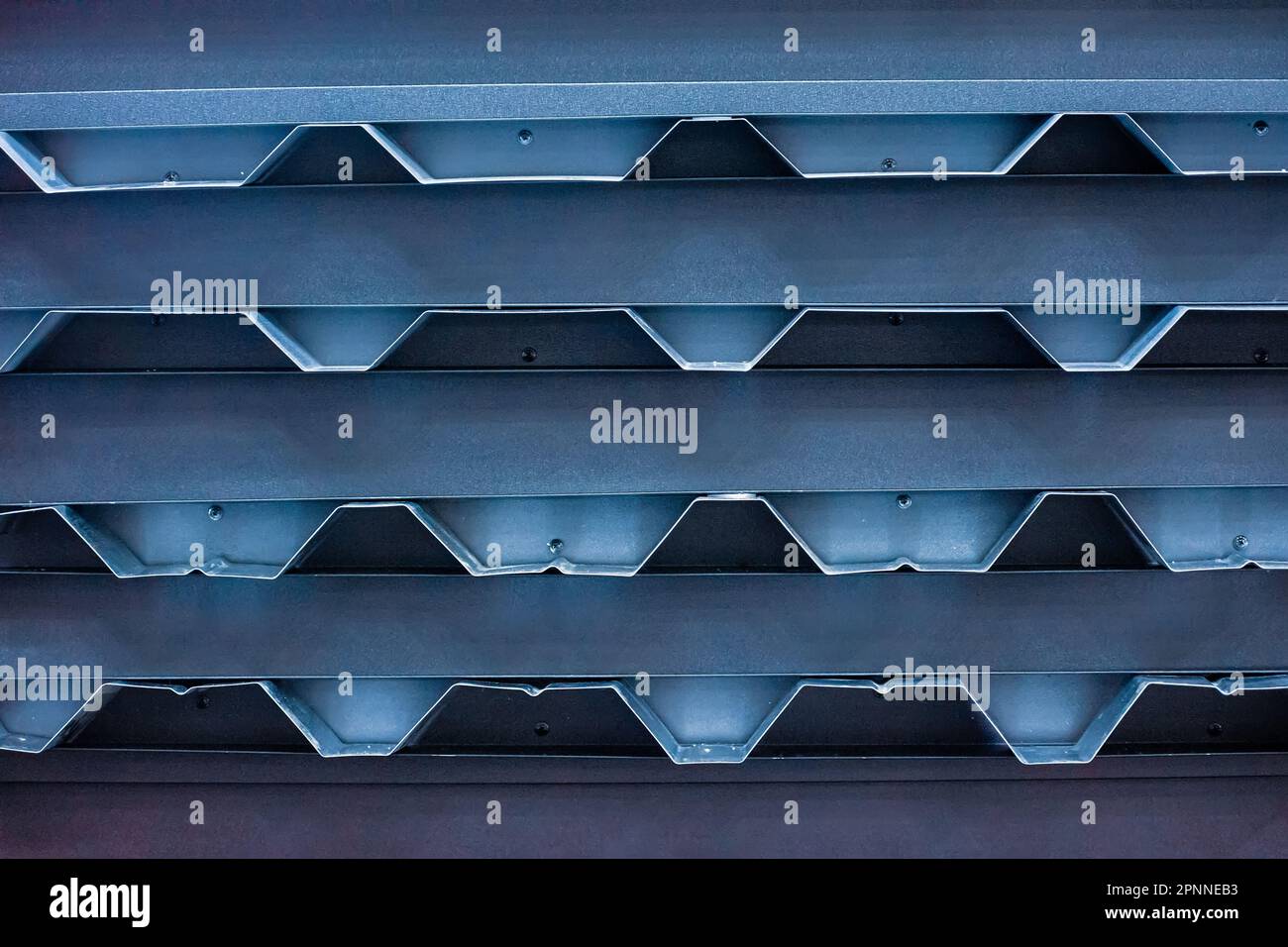 Roofing material metal profile for construction Stock Photo - Alamy