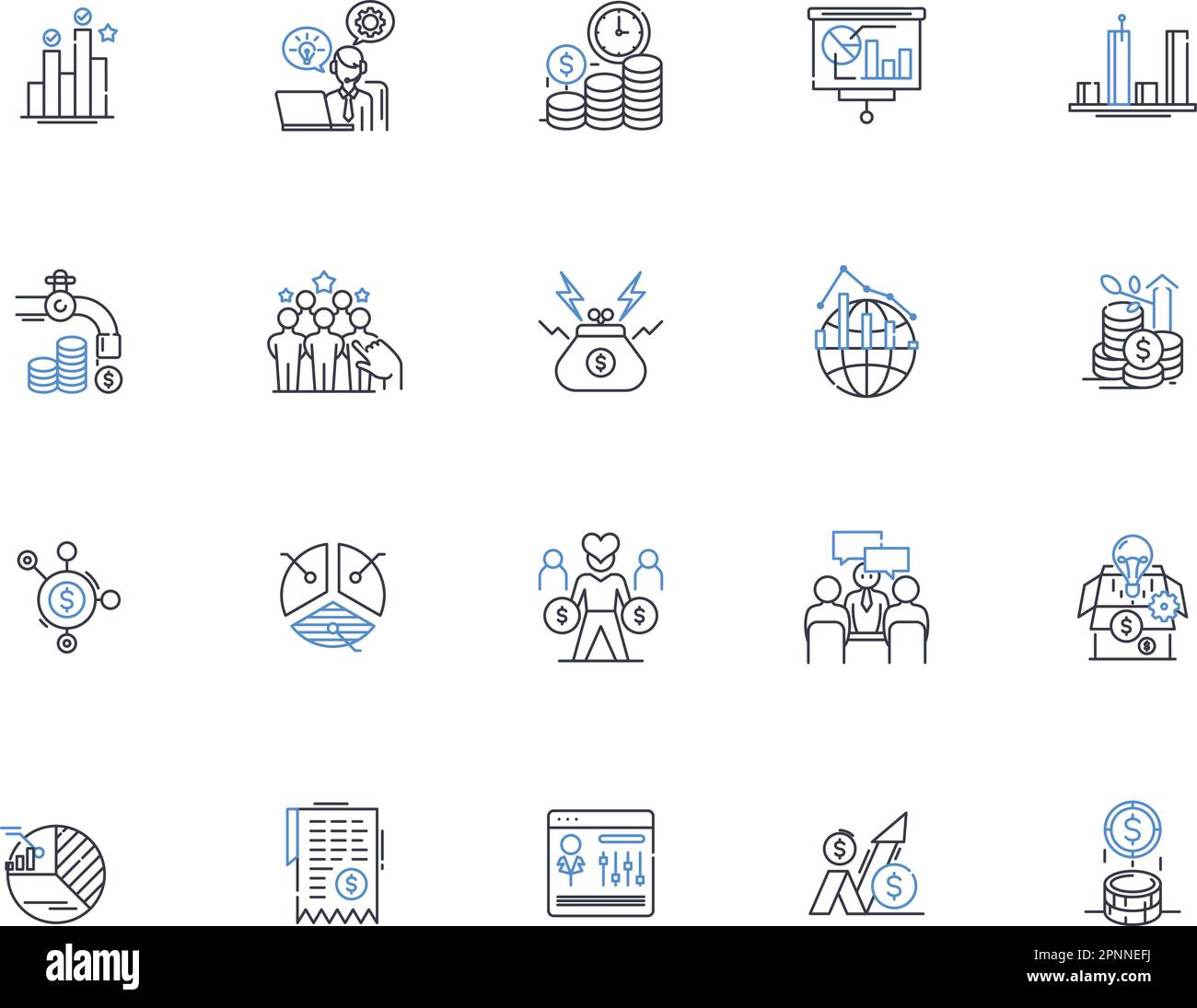 Economic growth downturn Stock Vector Images - Alamy