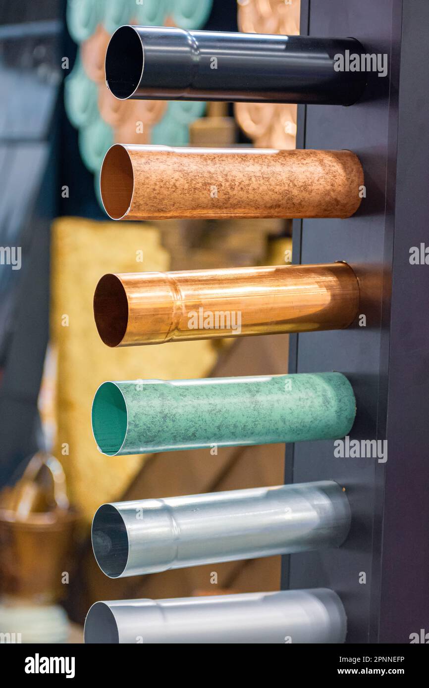 Exterior plumbing pipes hi-res stock photography and images - Alamy