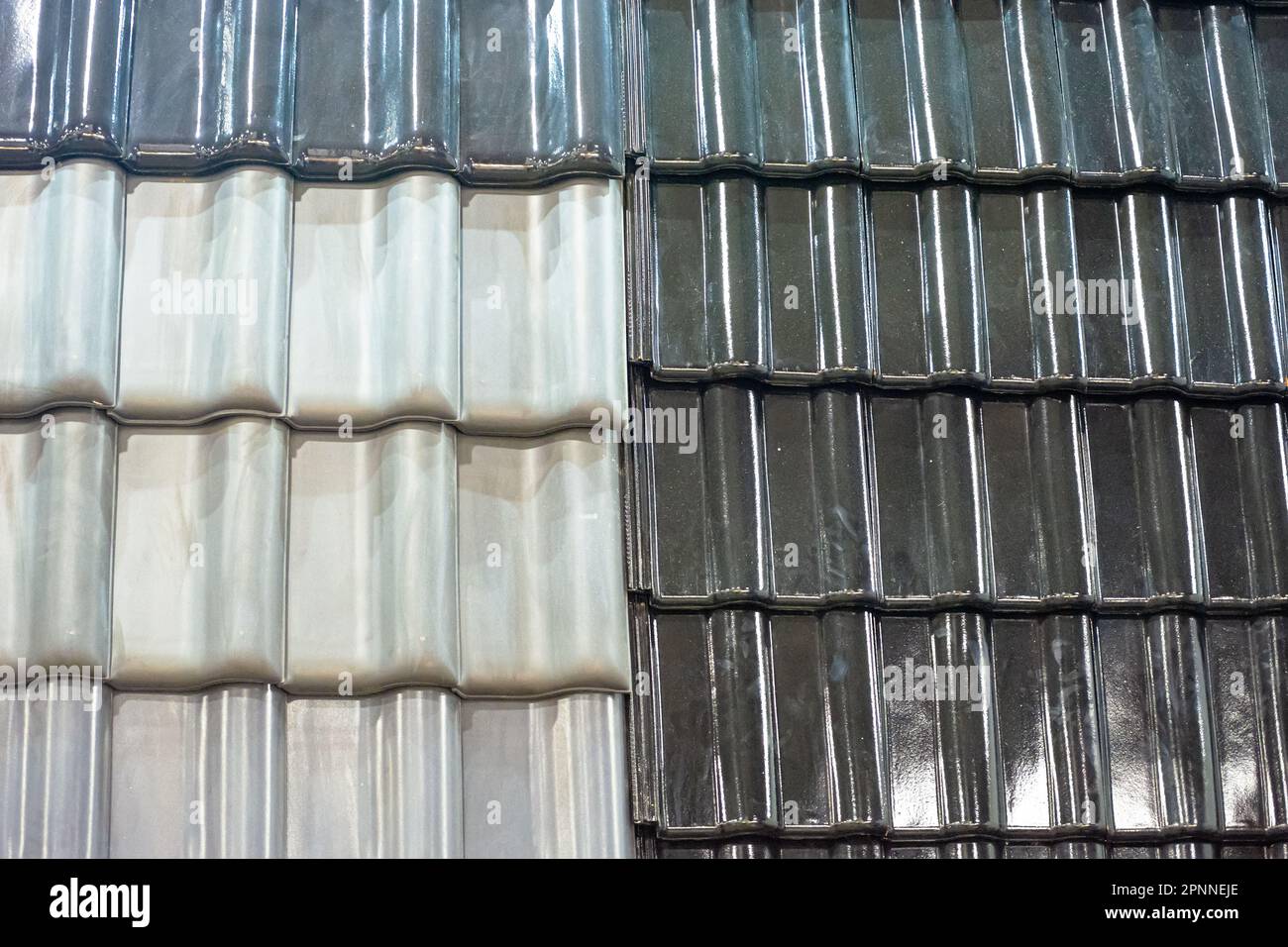 Natural ceramic tiles in different colors Stock Photo - Alamy