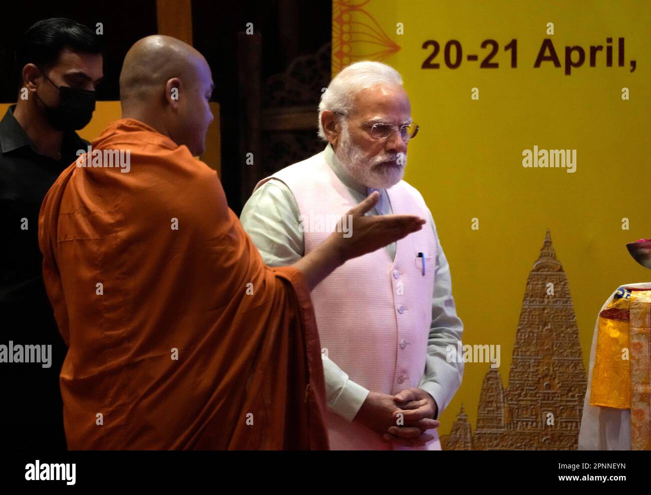 Indian Prime Minister Narendra Modi arrives to inaugurate the Global ...