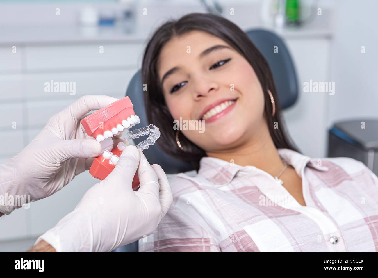 Transparent retainer hi-res stock photography and images - Alamy