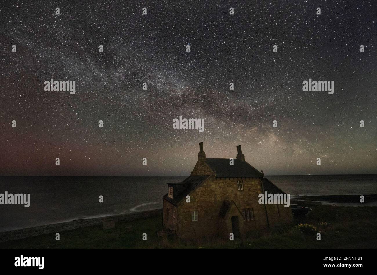 The Bathing House in Howick a small cottage that sits on the ...