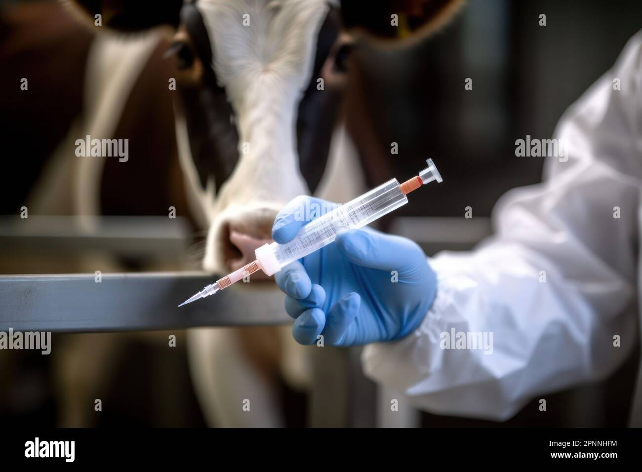 Cow injection medicine hi-res stock photography and images - Alamy