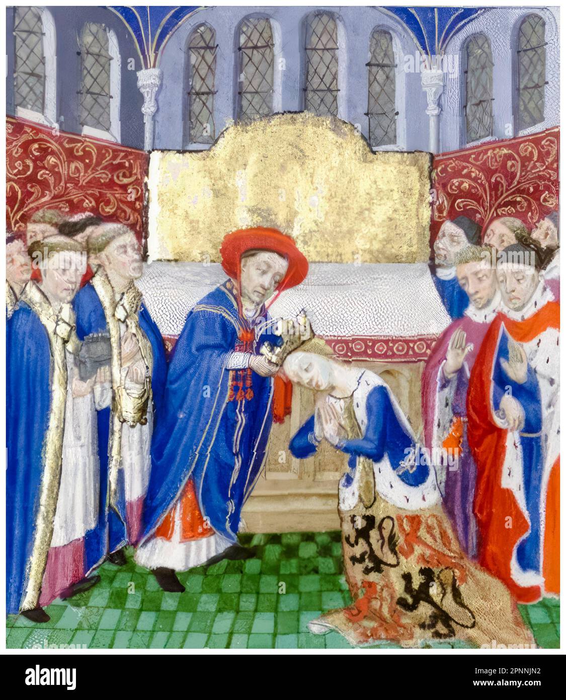 Jean froissart philippa hi-res stock photography and images - Alamy