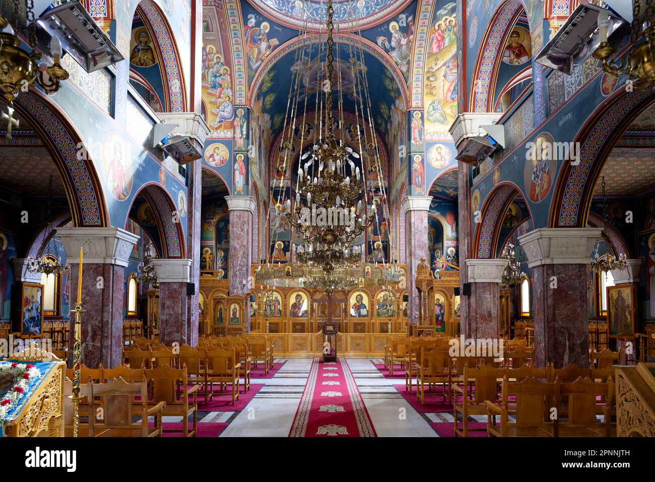 Saint Constantine and Helen Church, interior view, Roman Catholic ...