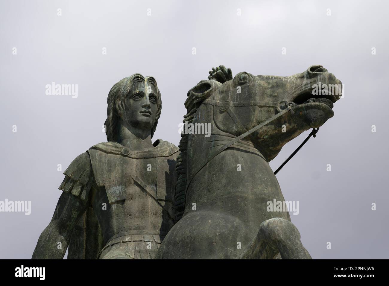 The statue of alexander the great hi-res stock photography and images ...