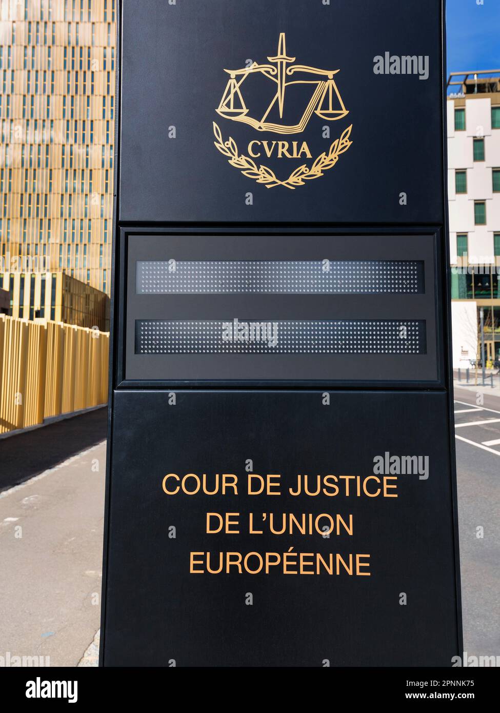 Court justice luxembourg hi-res stock photography and images - Alamy