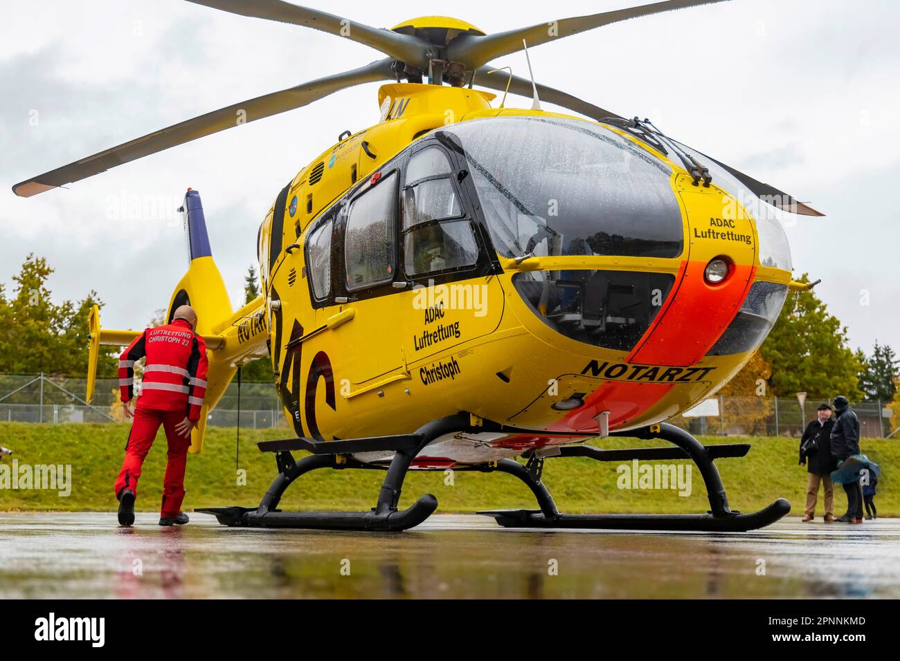 Rescue helicopter, Airbus Eurocopter EC 135 P-2, ADAC Luftrettung ...