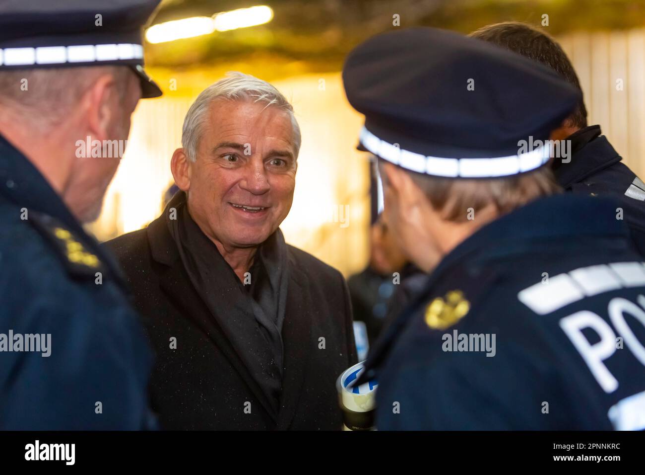 Thomas Strobl, CDU, Minister of the Interior BW, portrait, at exercise ...