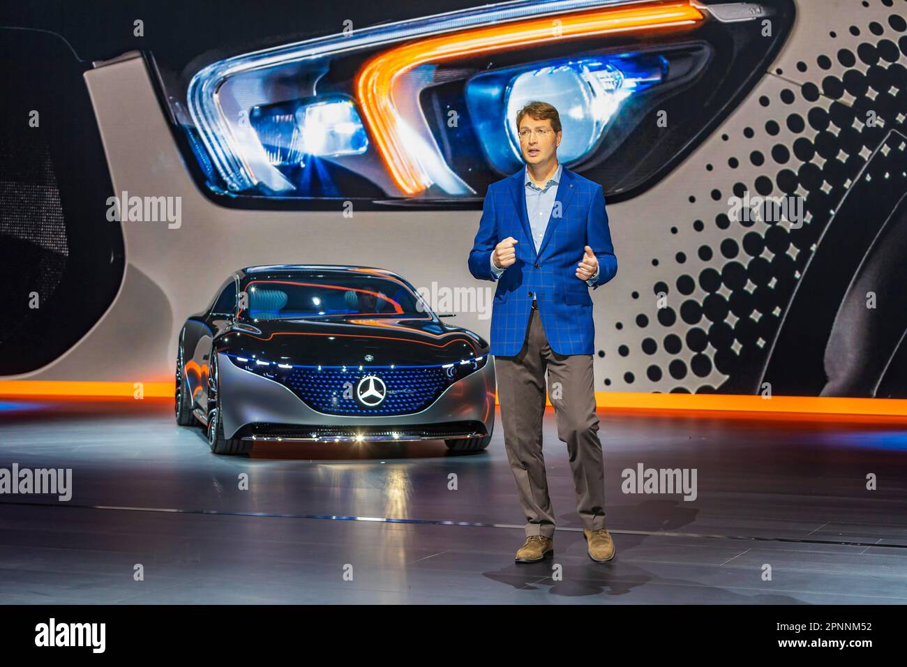 Ola Källenius, CEO, Chairman of the Board of Management of Mercedes ...