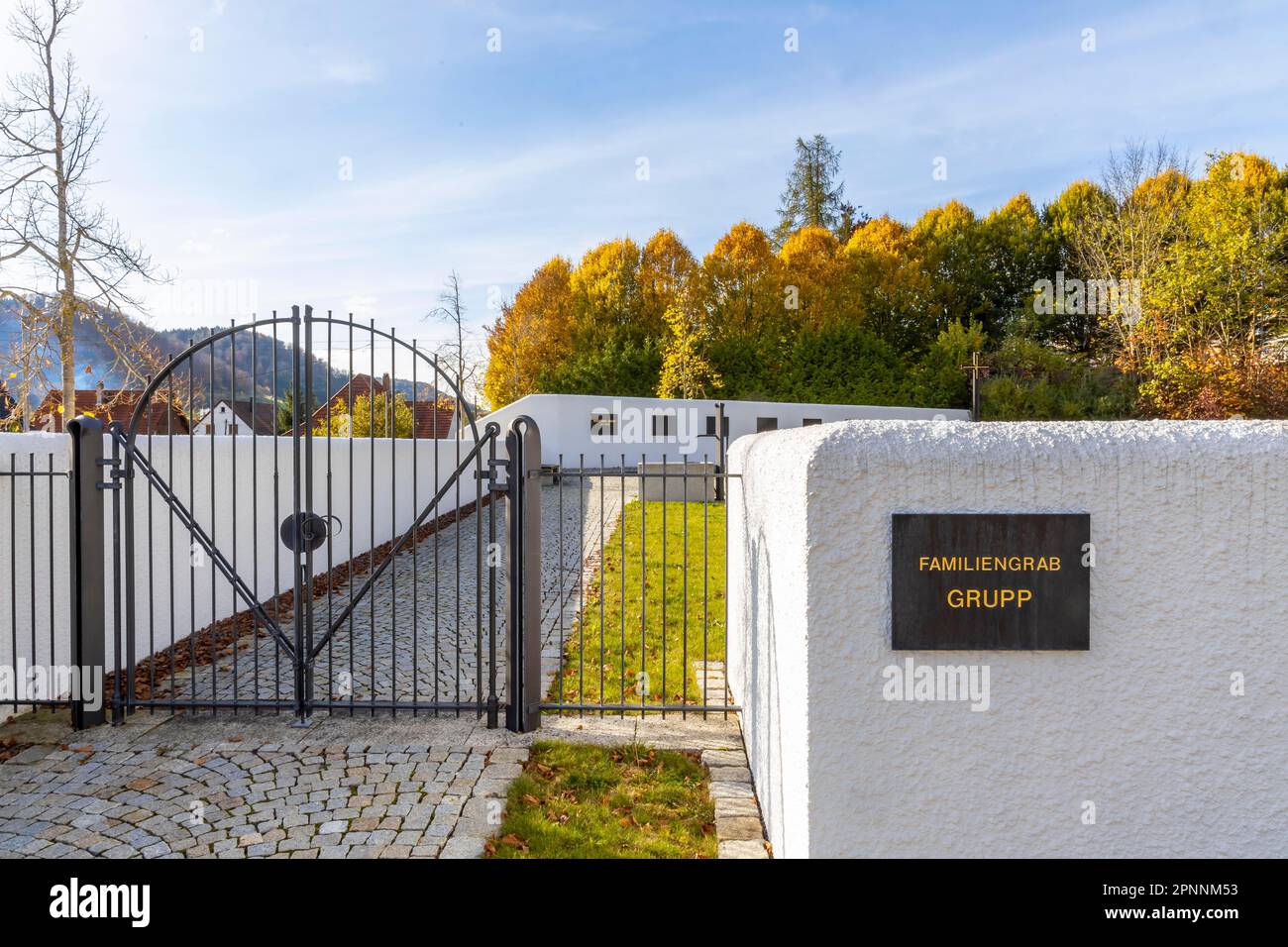 Future family grave of entrepreneur Wolfgang Grupp, owner of the ...