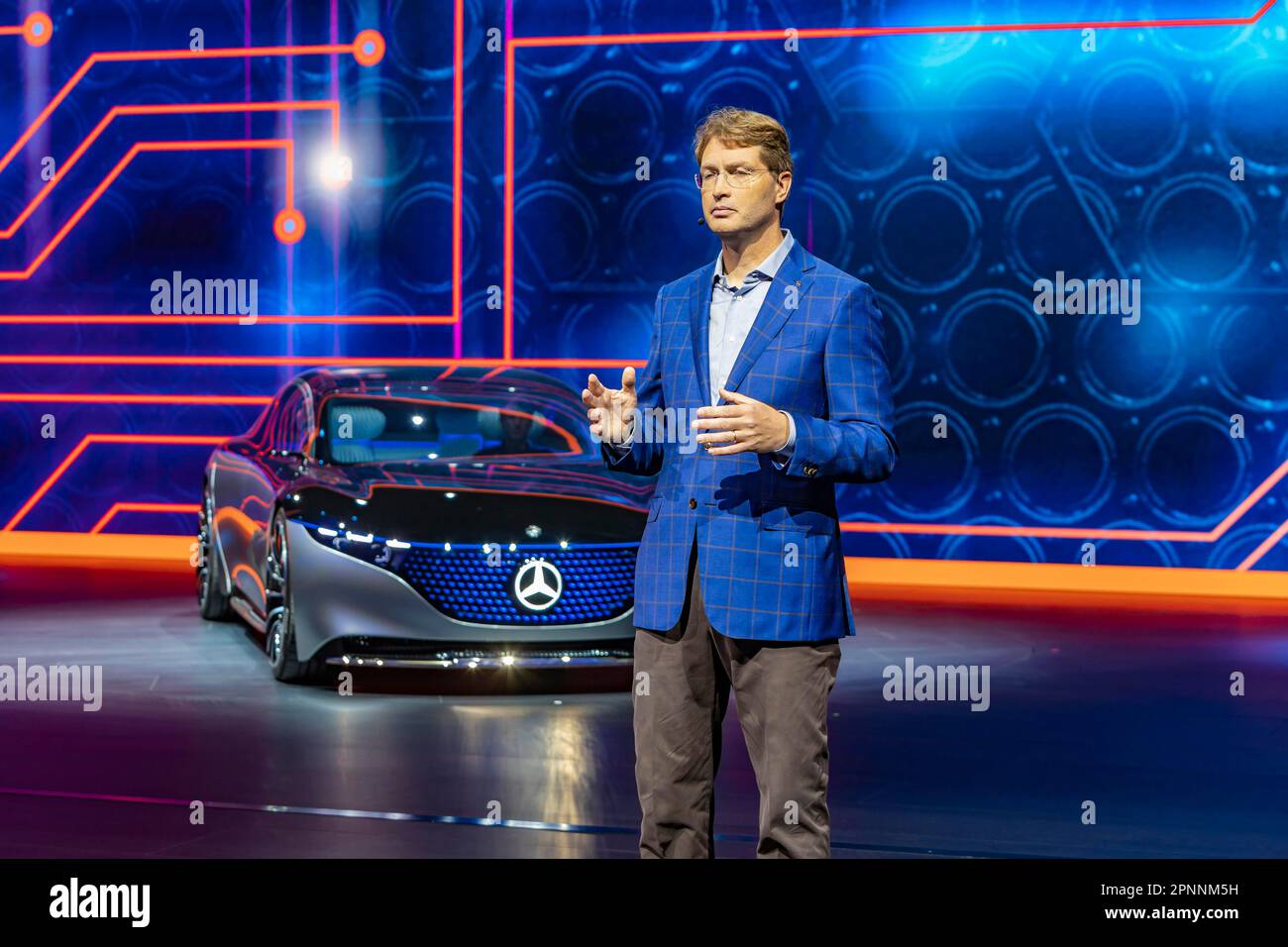 Ola Källenius, CEO, Chairman of the Board of Management of Mercedes ...