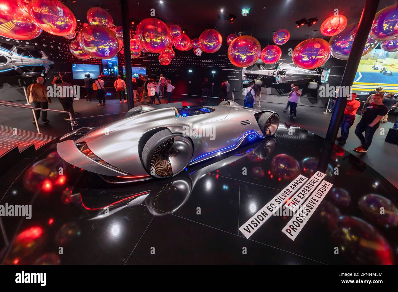 Vision EQ Silver Arrow, Mercedes-Benz Group AG concept study for a ...