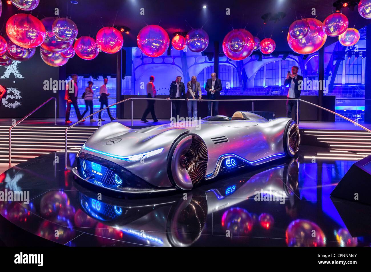 Vision EQ Silver Arrow, Mercedes-Benz Group AG concept study for a ...