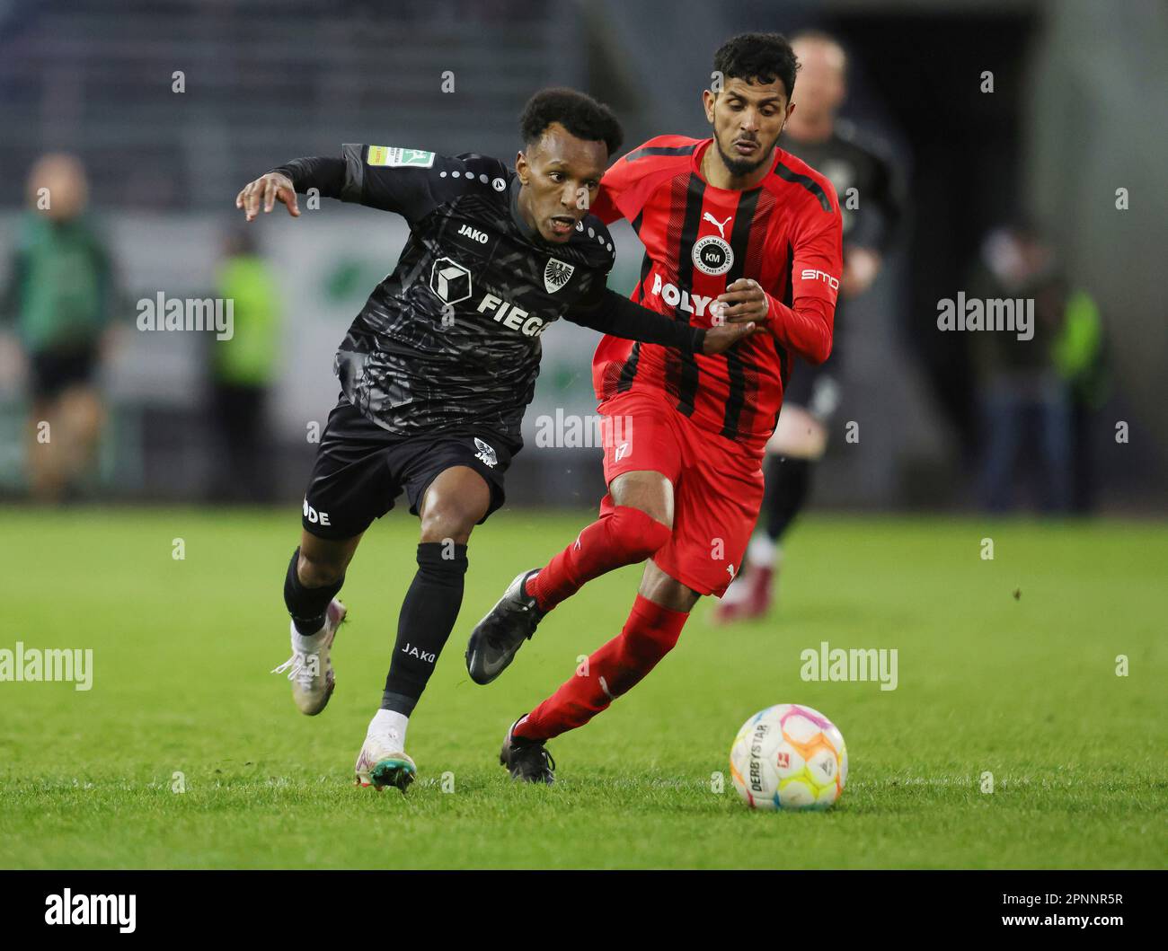 Wins, Deutschland. 19th Apr, 2023. firo : 04/19/2023 football, soccer ...