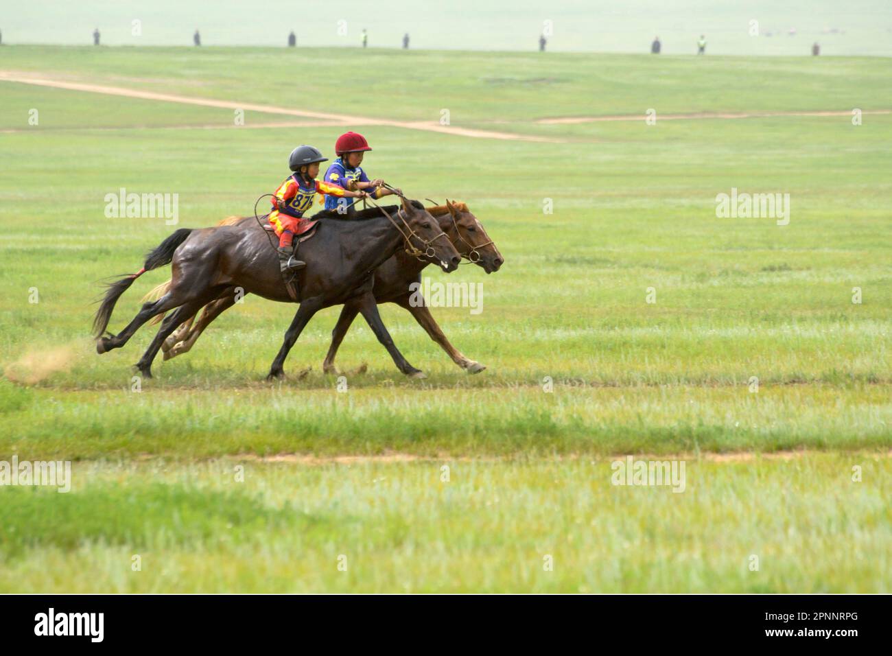 Mongolian horse racing hi-res stock photography and images - Alamy